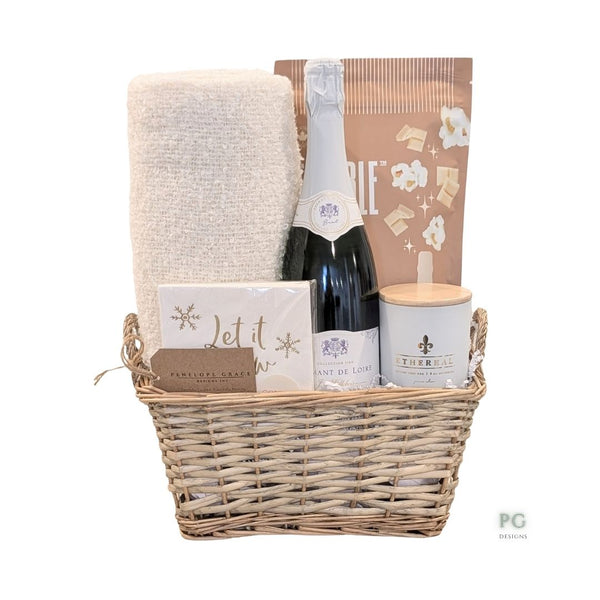 Let It Snow - Holiday Gift Basket - Penelope Grace Designs Inc.